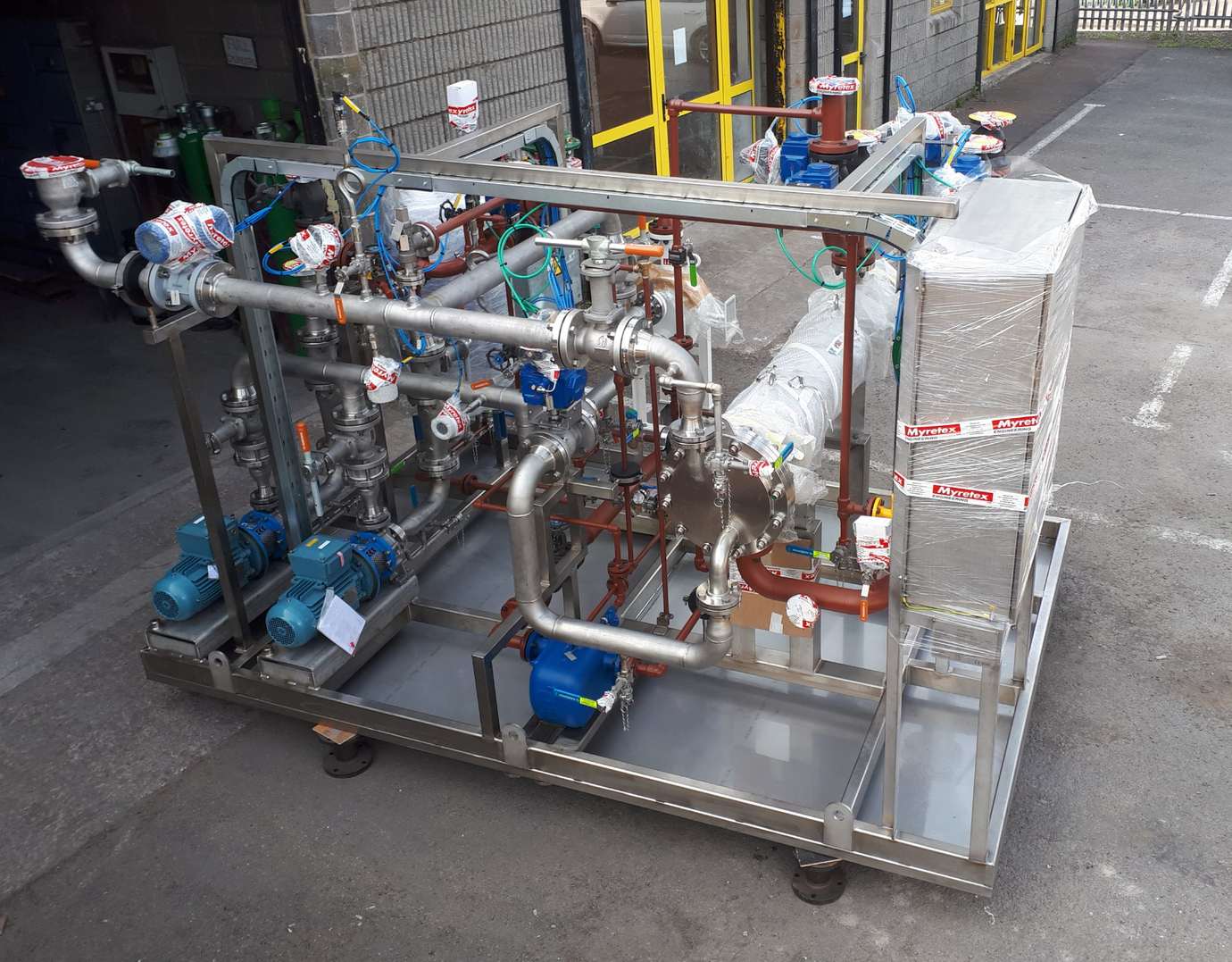 Another skid fabrication project on schedule - Myretex